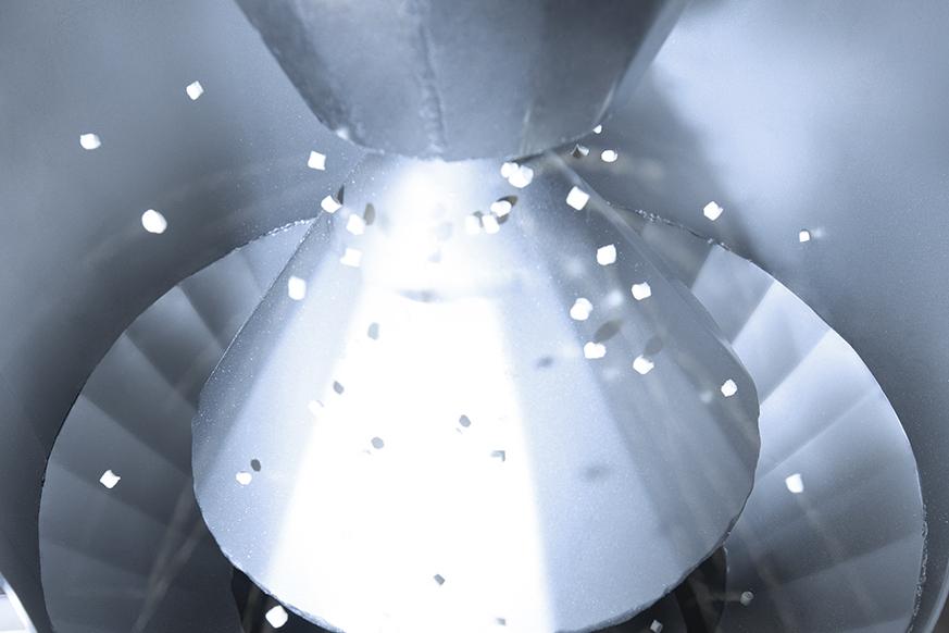 Winnowing of plastic granules | SEPARATION AG