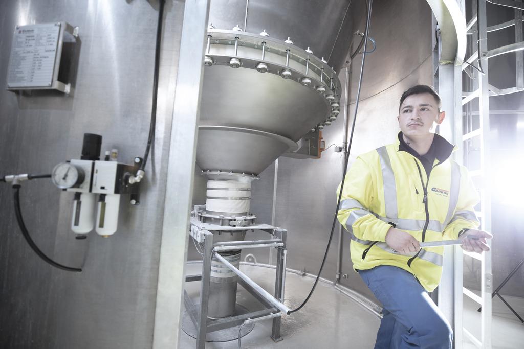 Mischen und Homogensieren von Granulat und mehr