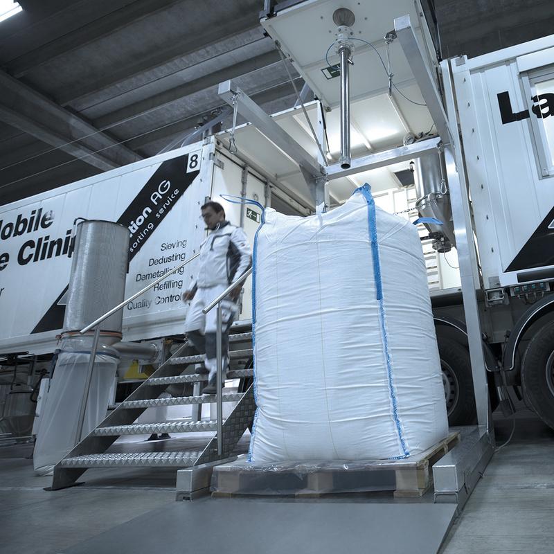 Sorting plastic granules | SEPARATION AG